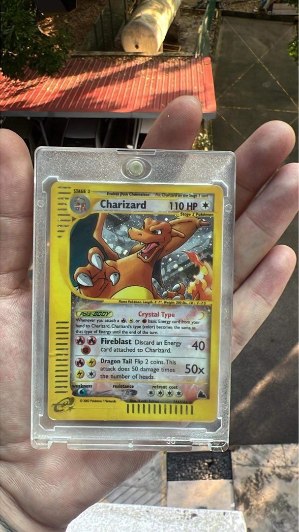Pokemon TCG Charizard Skyridge 146, Hobbies & Toys, Toys & Games on ...