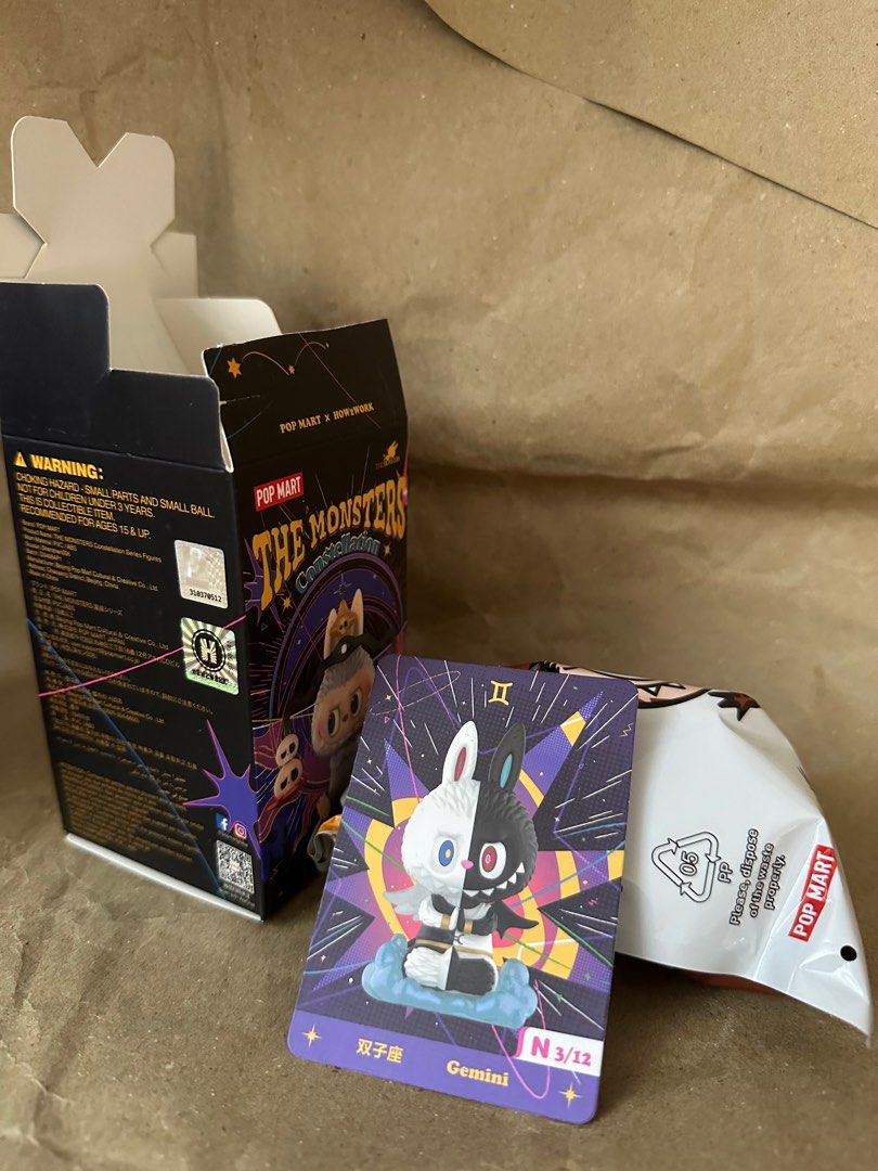 Pop Mart Labubu The Monsters Constellation 星座系列 - Gemini (Condition as ...
