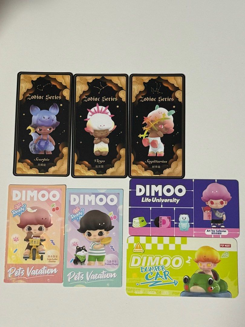 Popmart Sweet bean DIMOO Skullpanda Space Molly etc., Hobbies & Toys ...
