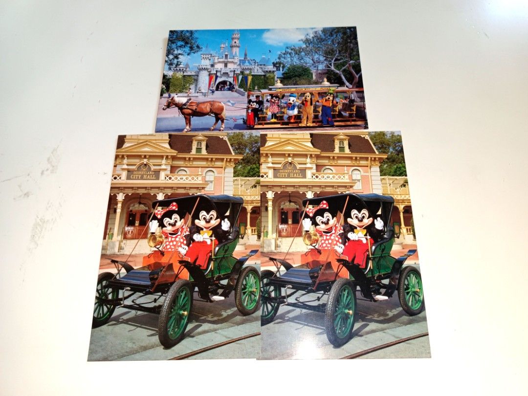 Postcards Mickey Mouse Disneyland, Hobbies & Toys, Collectibles ...