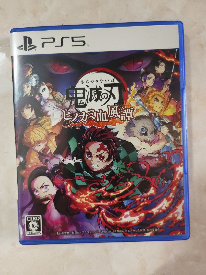 PS5 Demon Slayer: Kimetsu no Yaiba - Hinokami Keppuutan, Video Gaming ...