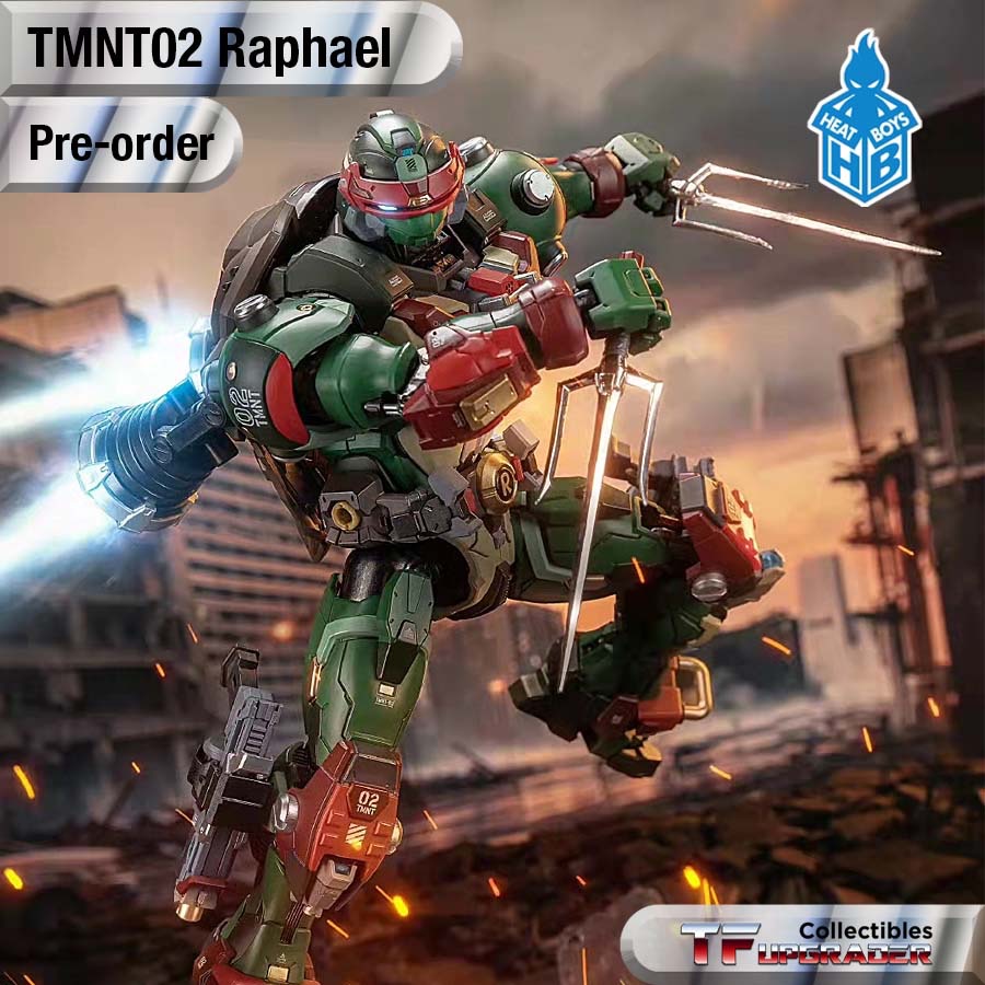 [Q3 2024] HeatBoys MECHAHEAT TMNT02 Raphael Alloy Frame Mecha, Hobbies ...