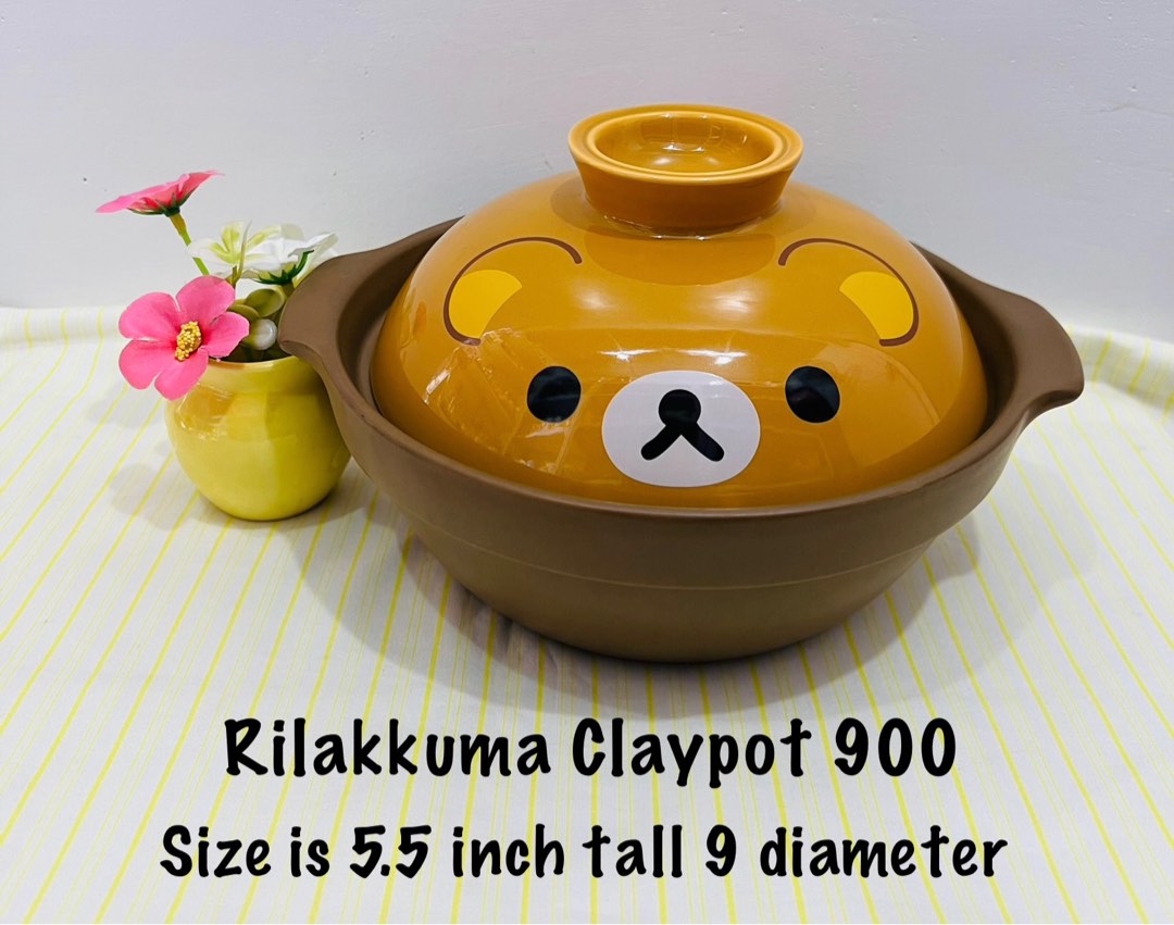 Rilakkuma Claypot, Furniture & Home Living, Kitchenware & Tableware, Other Kitchenware ...