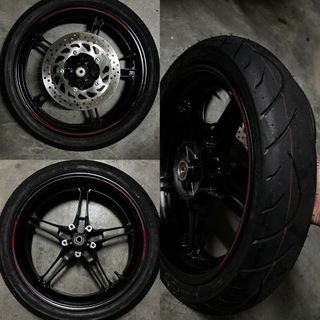 18inch BBS rim pcd 120 8.5jj cb74.1 taken out from BMW e39. Suitable ...