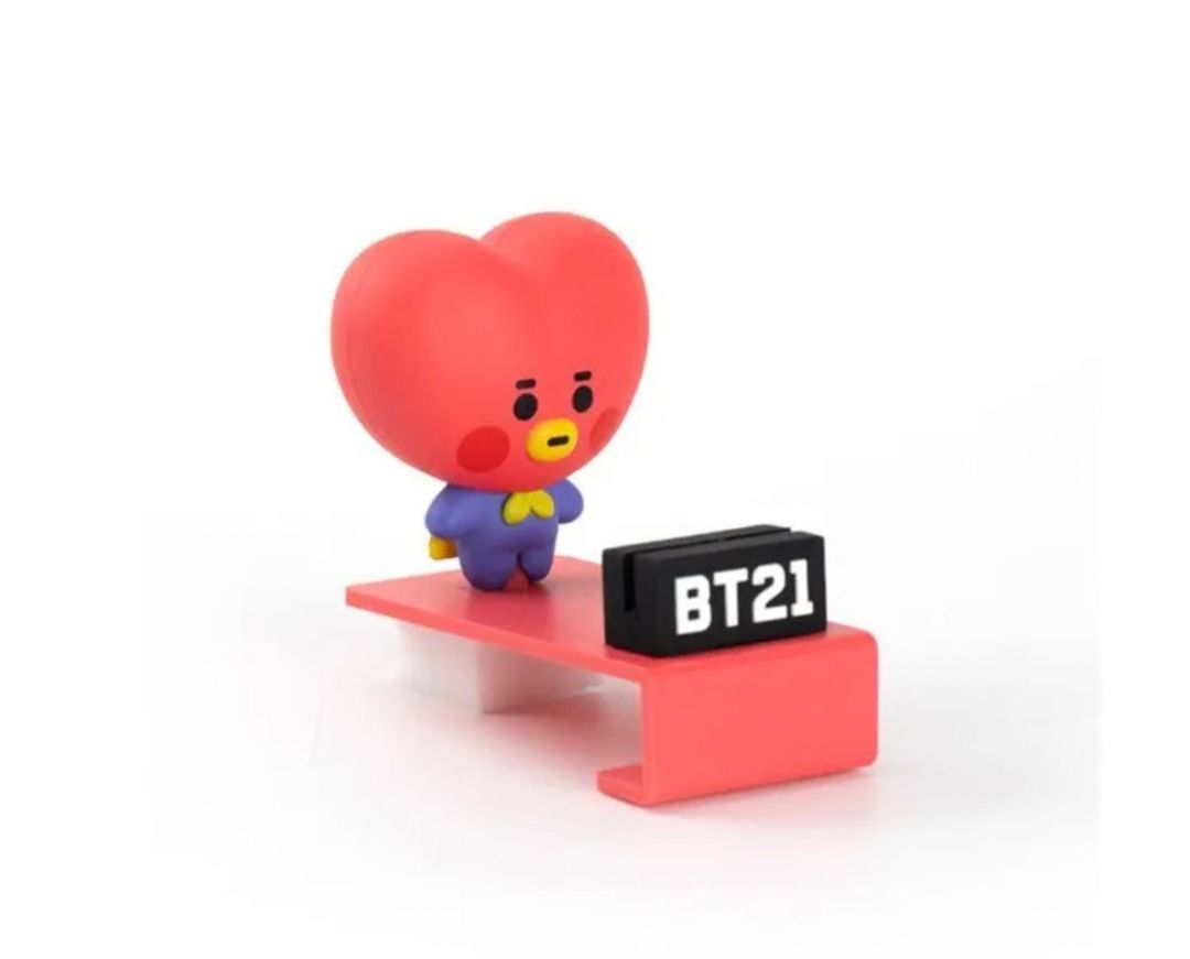 SALE BT21 Baby TATA Monitor Stand with Figure Clip ( bts v taehyung ...