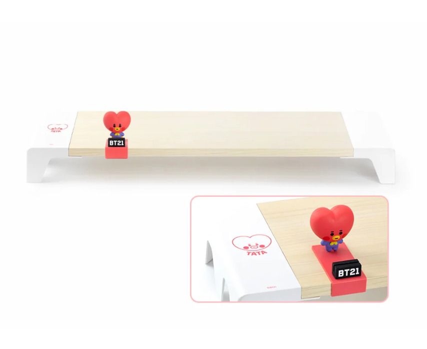 SALE BT21 Baby TATA Monitor Stand with Figure Clip ( bts v taehyung ...