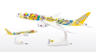 Singapore Scoot Airline Boeing 787-9 Dreamliner Model (1:400) [Pokemon Special Edition], Hobbies ...