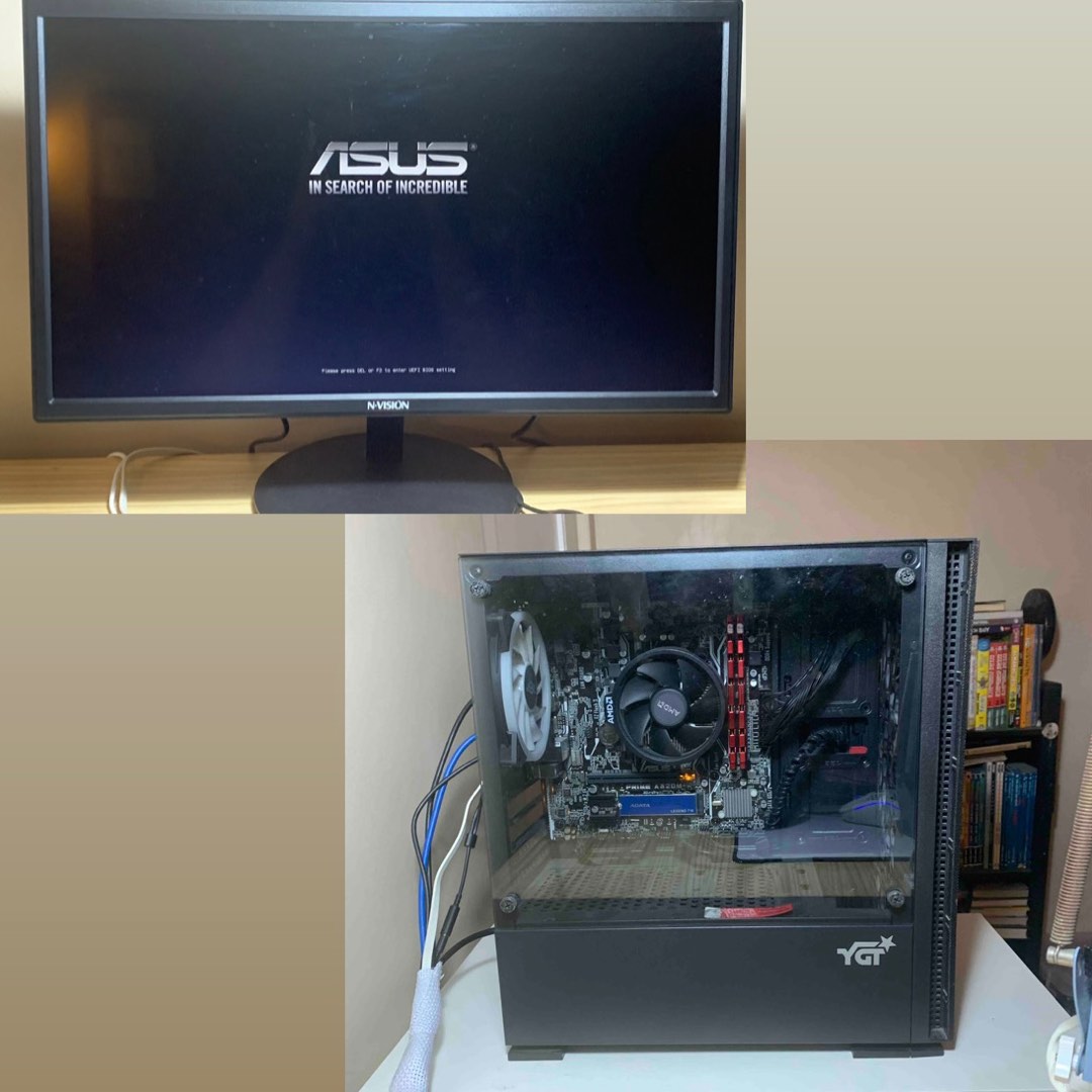 SECONDHAND PC SET-UP, ONE YEAR OLD, NO KEYBOARD, Computers & Tech ...
