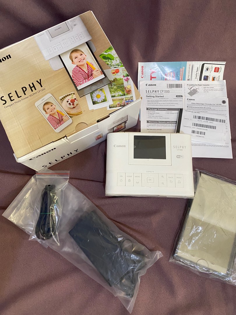 Selphy CP1300 Compact photo printer, Computers & Tech, Printers ...