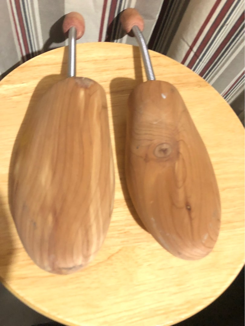 Shoe Tree Vtg Wooden /Spring Bendable, Men's Fashion, Footwear, Shoe ...