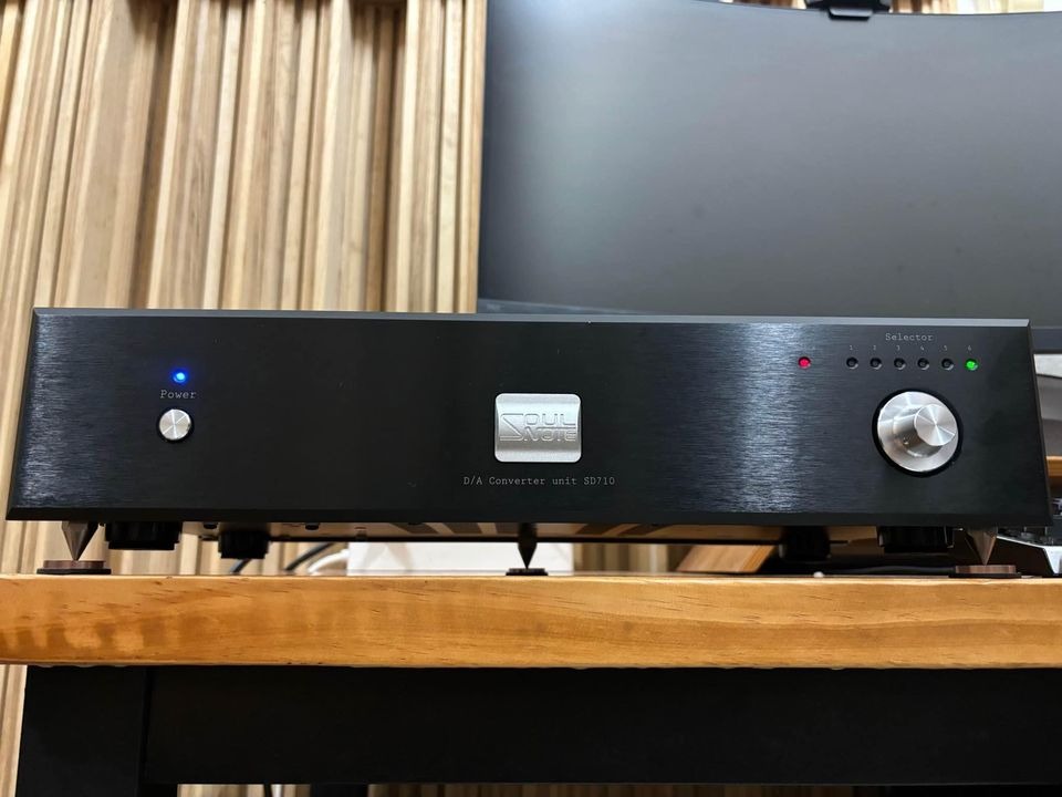 Soul Note Japan 1st EVER High End DAC w/ Flagship Design 3 Stainless Steel Conical Shock ...