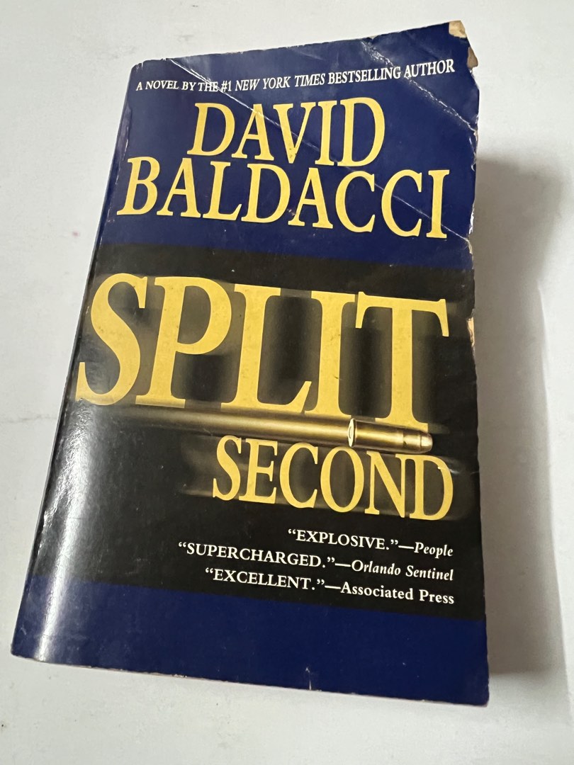 Split second - david baldacci crime murder novels books english not ...