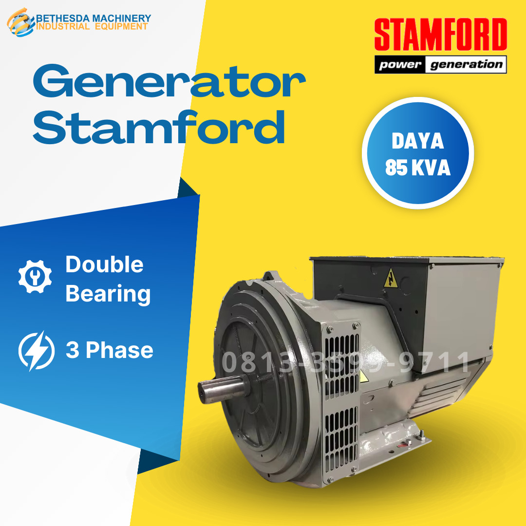 Stamford Generator Original 85Kva - Alternator Genset 85 Kva 68Kw ...