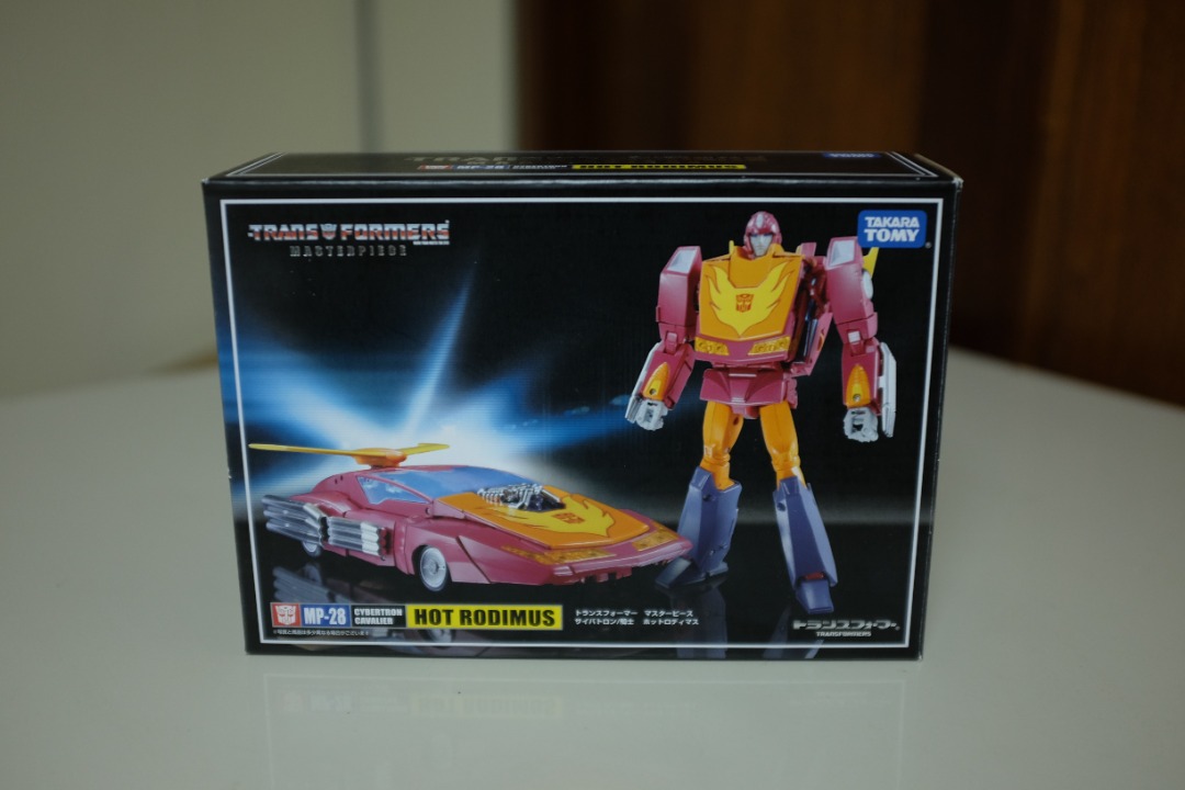 Takara Tomy Transformers Masterpiece MP-28 Hot Rodimus (Hot Rod ...