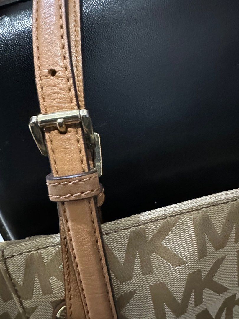 Tas michael kors MK coklat ORIGINAL, Fesyen Wanita, Tas & Dompet di ...