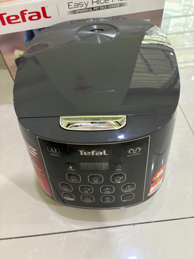 Tefal rice cooker (10cups) New!!!, TV & Home Appliances, Kitchen ...
