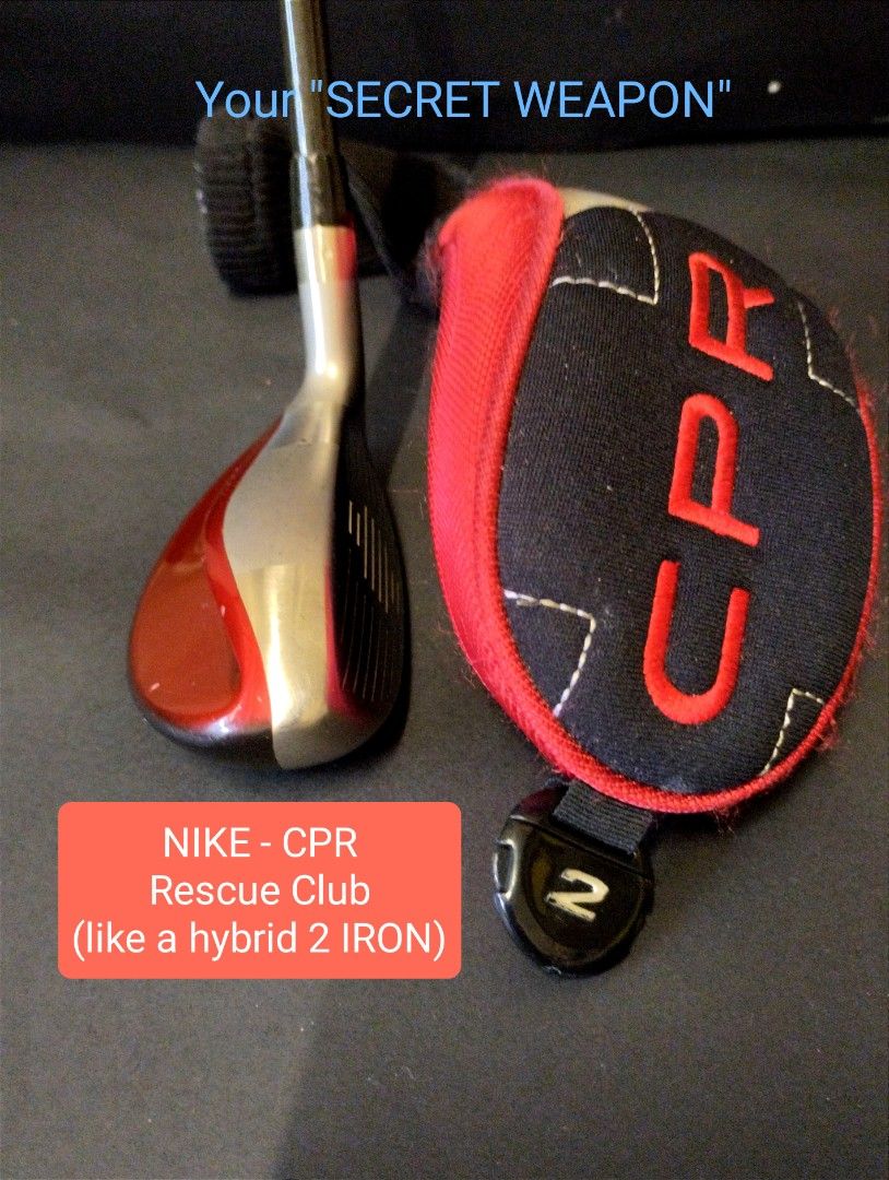 The Famous NIKE CPR (Hybrid) 2 / 18° Rescue Club, Sports Equipment ...