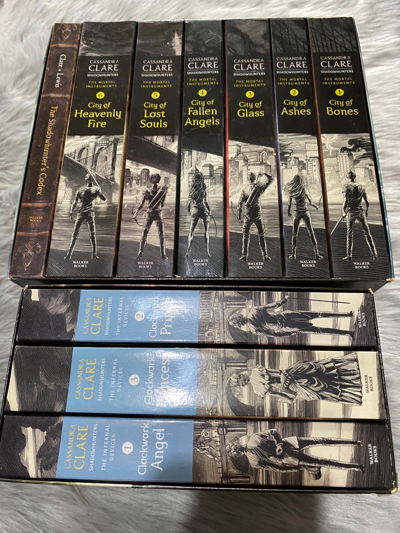 The Mortal Instruments & The Infernal Devices by CASSANDRA CLARE (UK ...