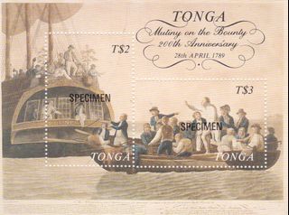 Tonga 1990 150th Anniversary Of The First Postage Stamp complete ...