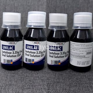 UNILAC LACTULOSE 100ML (FOR CONSTIPATION/ SEMBELIT), Health & Nutrition ...