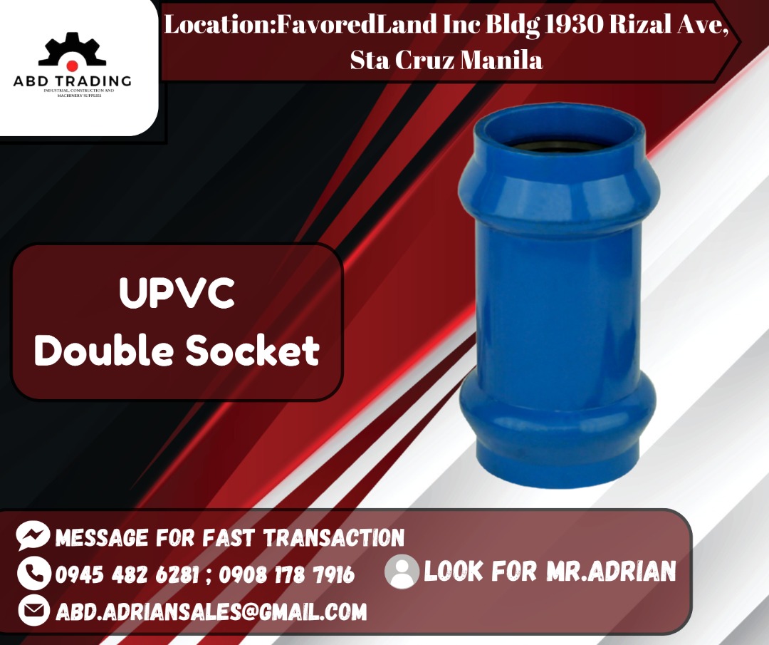 UPVC Double Socket, Commercial & Industrial, Construction Tools ...