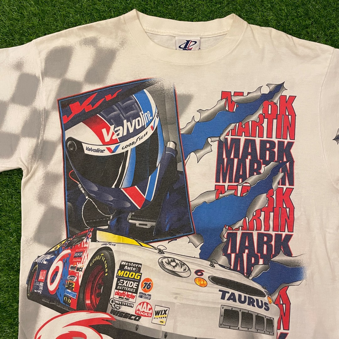 Vintage 1998 Mark Martin Valvoline Racing Tearing Up the Competition ...