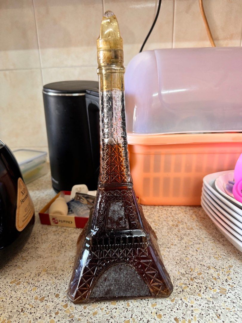 Vintage Eiffel Tower XO Brandy Liquor, Food & Drinks, Beverages on ...