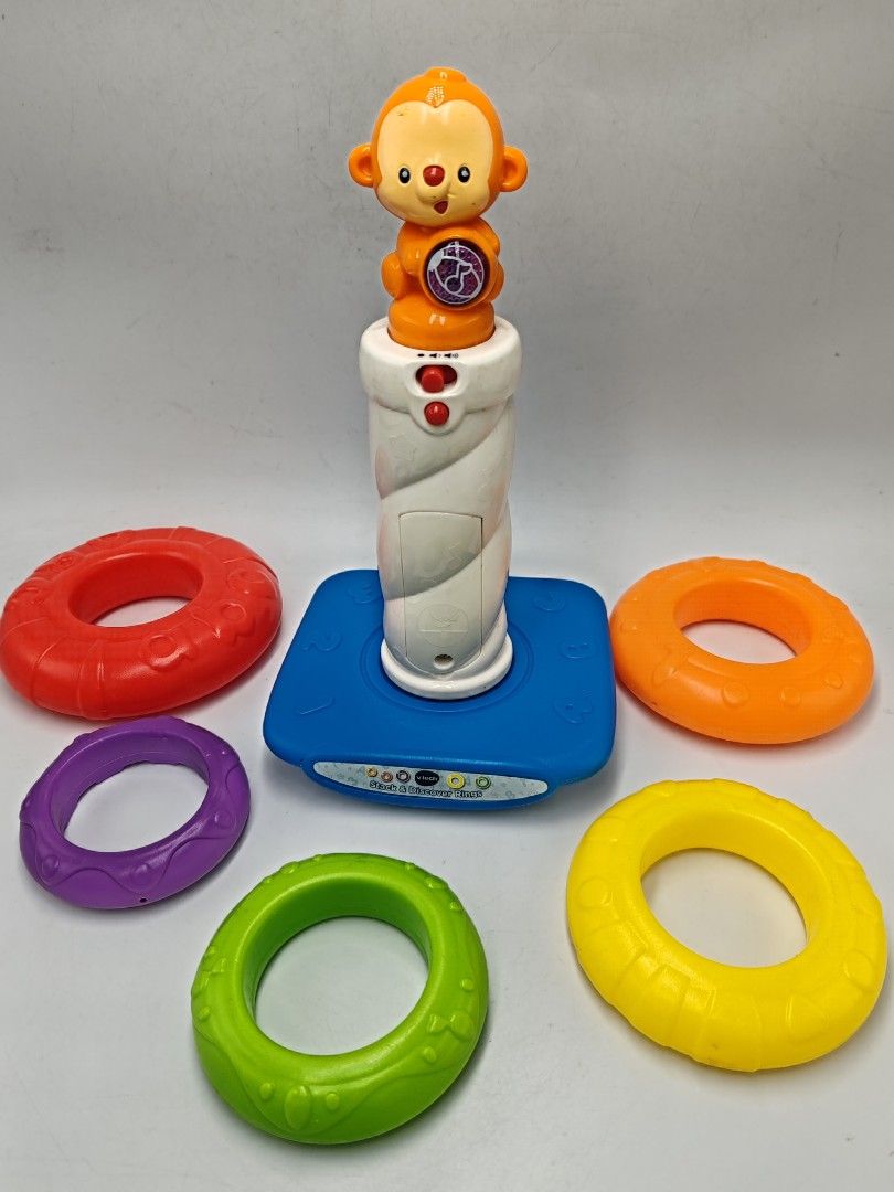 Vtech Stack & Discover Rings (C03), Babies & Kids, Infant Playtime on ...