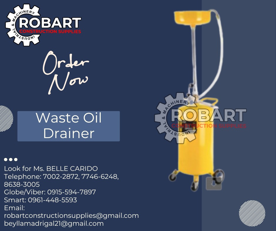 Waste Oil Drainer, Commercial & Industrial, Construction Tools ...
