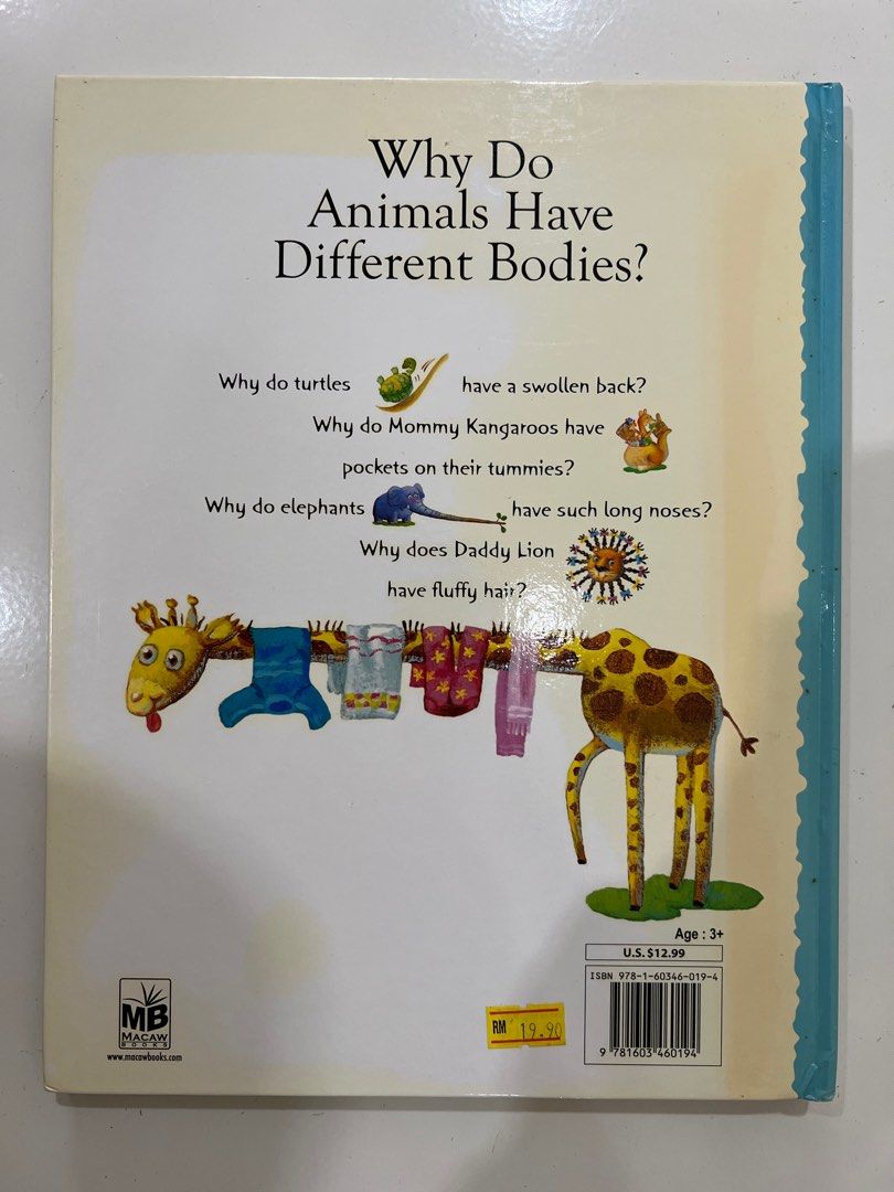 Why Do Animals Have Different Bodies?, Hobbies & Toys, Books ...