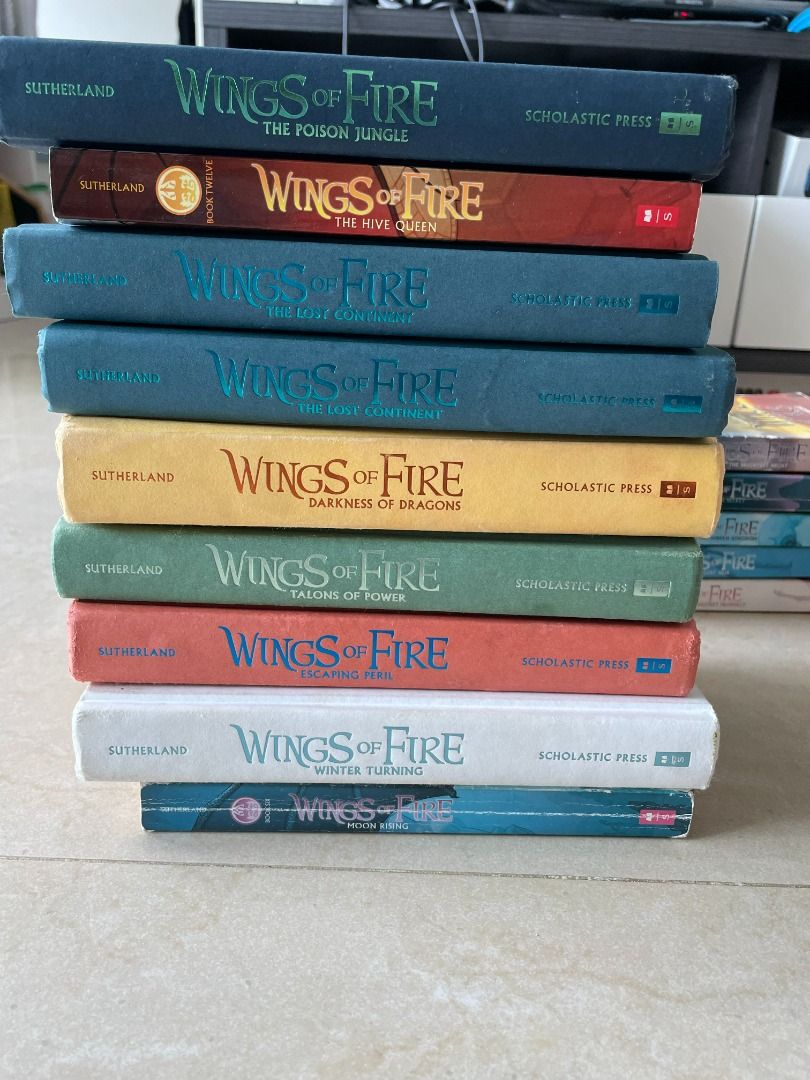 Wings of Fire Book 1 to 13, the Comics from Book 1 to 3 and the ...