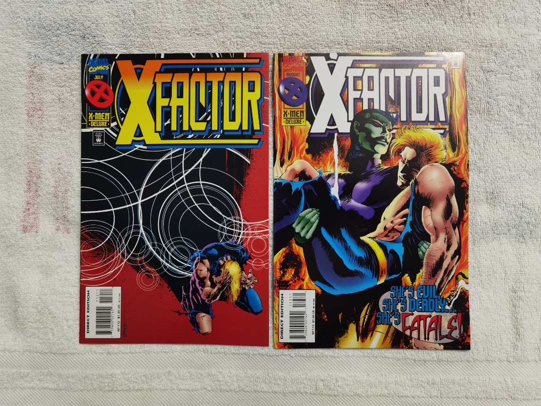 X-FACTOR (1986) issue 112, 113 : "Wreaking Havok!" 2-part complete. "Continued from X-Men: Prime ...