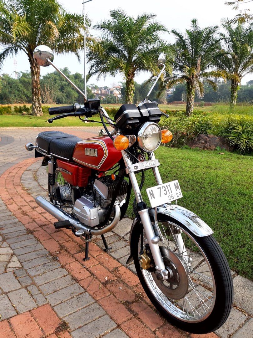 Yamaha Rx 100 Cdi Rare tahun 1979 rawatan mulus, Motor di Carousell