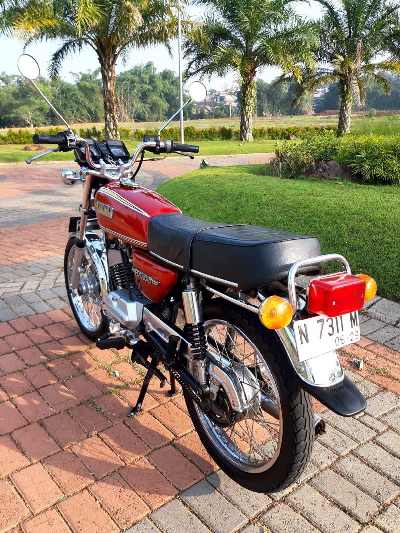 Yamaha Rx 100 Cdi Rare tahun 1979 rawatan mulus, Motor di Carousell