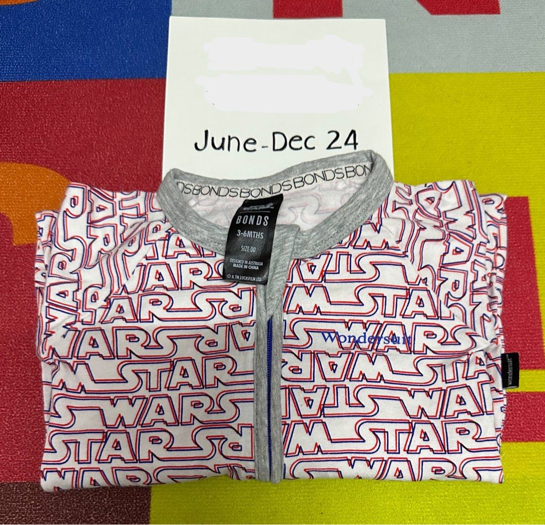 [00] Bonds Wondersuit Star Wars, Babies & Kids, Babies & Kids Fashion ...