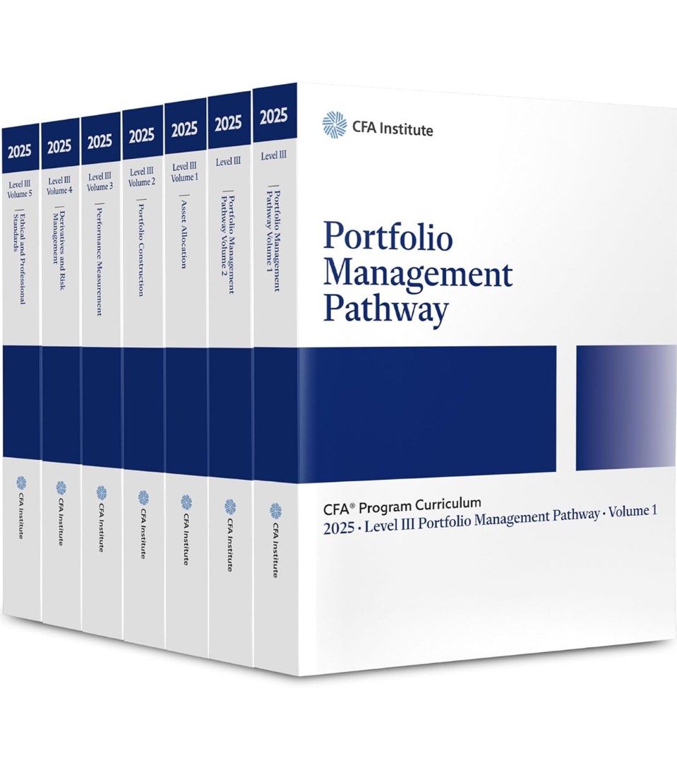 2025 CFA Level 3 Program Curriculum, Hobbies & Toys, Books & Magazines ...