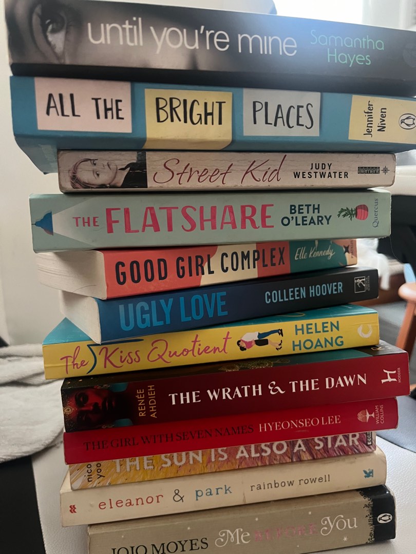 second hand fiction books, Hobbies & Toys, Books & Magazines, Fiction ...