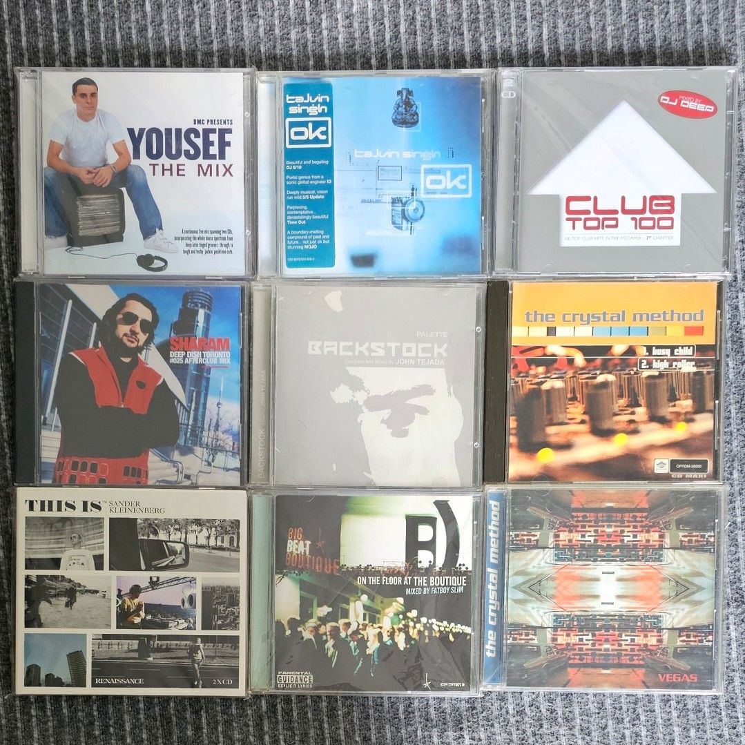 [30CD_$60 Electronic Dance 90s] Various: DJ Mix, Compilation, John ...