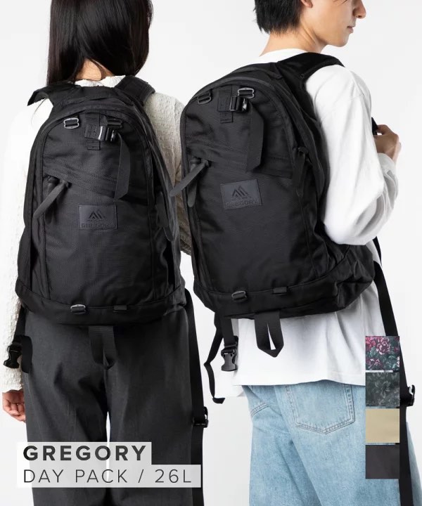 全新現貨🇯🇵 Gregory Day Pack 26L - Black Ballistic 全黑|日本直送🇯🇵, 男裝, 袋, 背包 ...