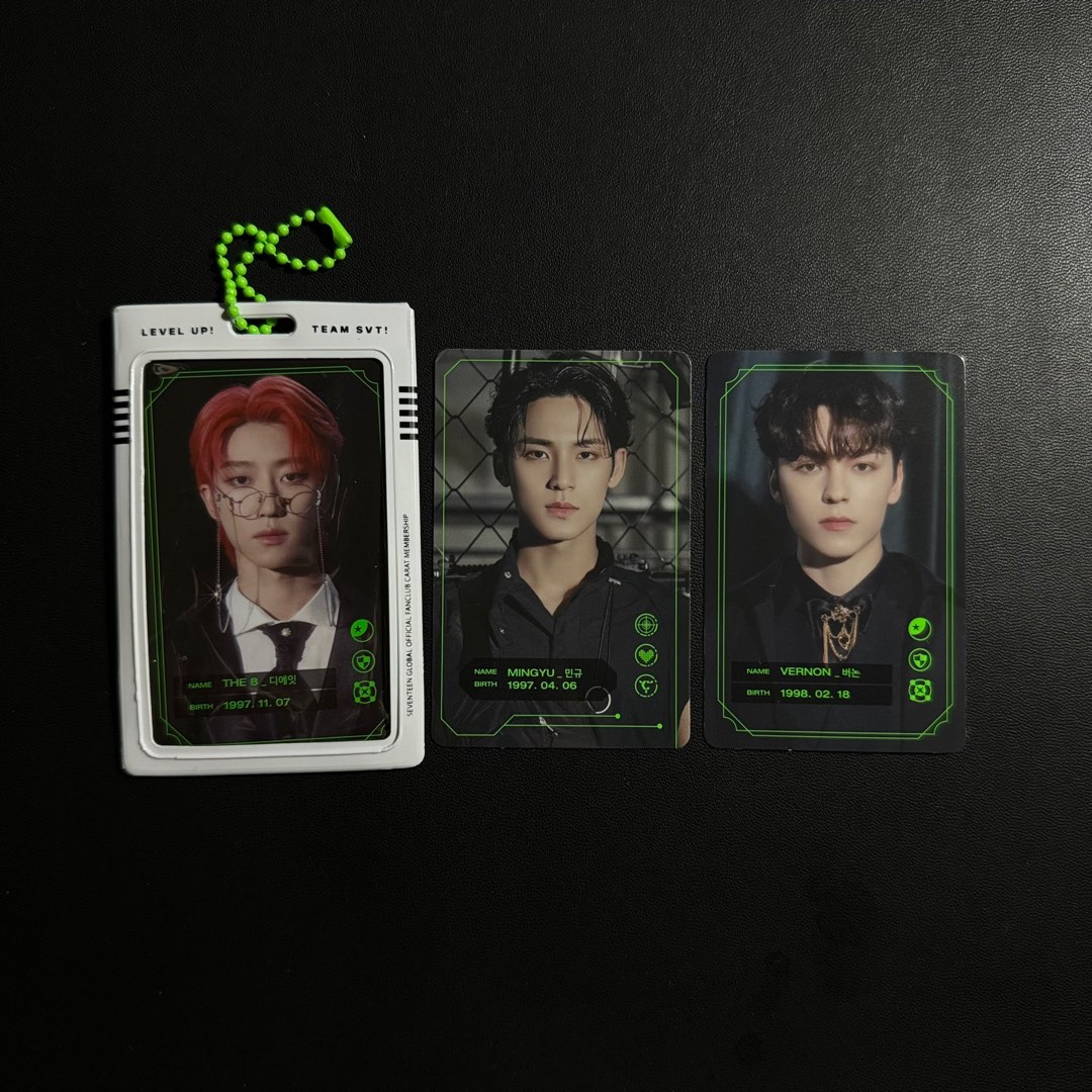 [ SEVENTEEN ] Game Boi MemKit / 7th Membership Kit random inclus (the8 ...