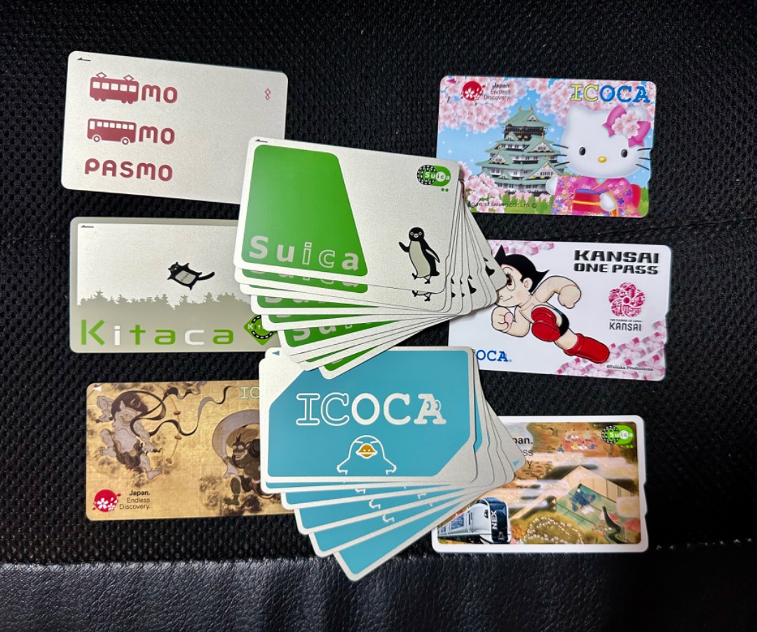 日本西瓜卡 SUICA / ICOCA / KITACA /PASMO 交通卡 全新現貨 Transportation Card IC CARD Suica Card ICOCA CARD ...