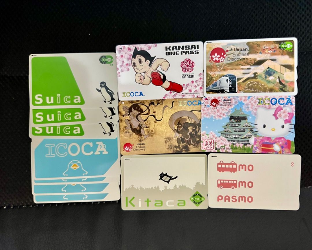 日本西瓜卡 SUICA / ICOCA / KITACA /PASMO 交通卡 全新現貨 Transportation Card IC CARD Suica Card ICOCA CARD ...