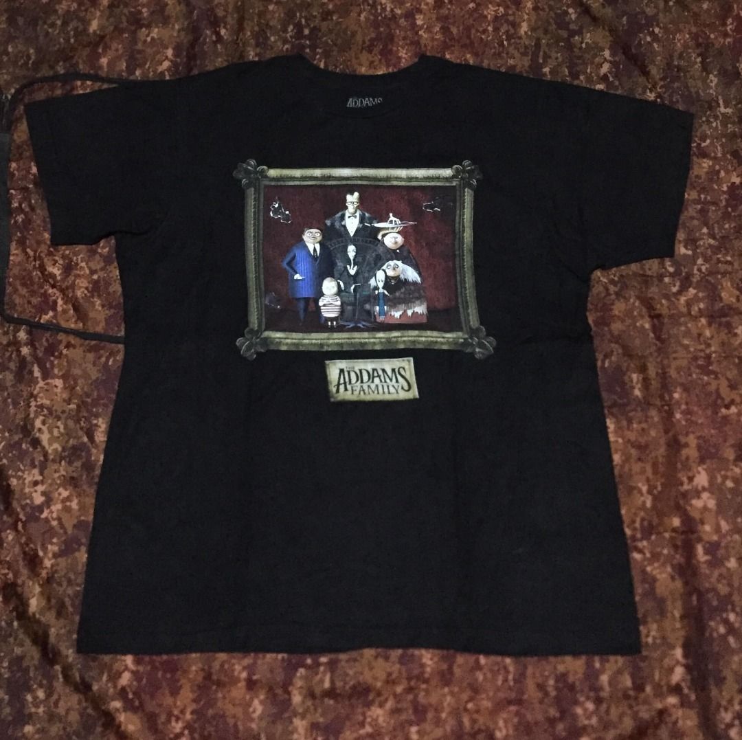 ADDAMS FAMILY OFFICIAL MERCH, Men's Fashion, Tops & Sets, Tshirts ...