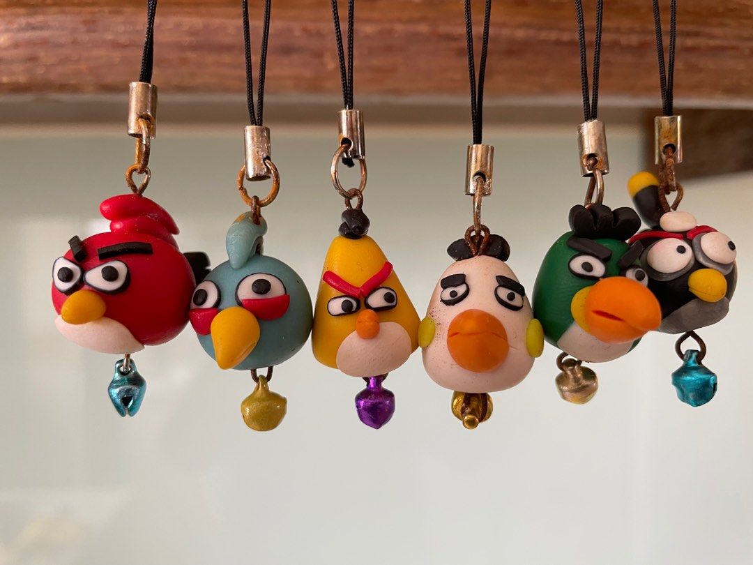 Angry bird - set of 10, Hobbies & Toys, Toys & Games on Carousell