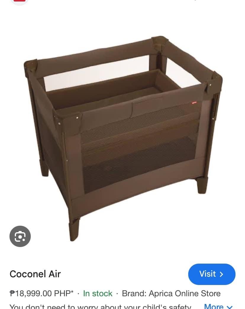 Aprica Coconel Crib, Babies & Kids, Baby Nursery & Kids Furniture, Cots ...