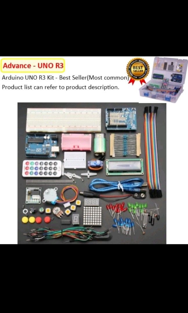 Arduino Advance Uno R3 Starter Kit Hobbies And Toys Stationery And Craft Other Stationery And Craft 