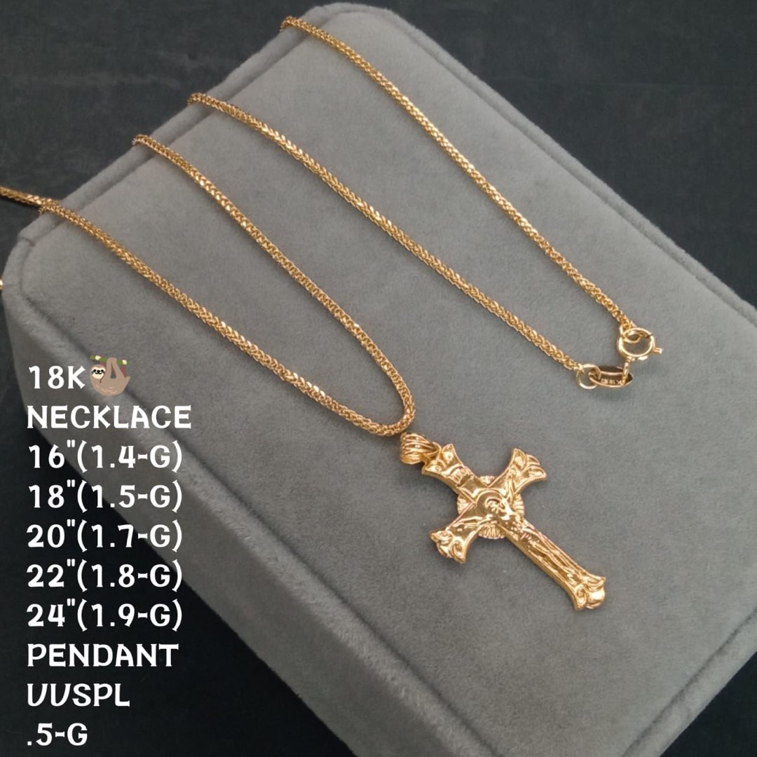 Assorted YG Crus Pendant Palma Chain Necklace, Women's Fashion, Jewelry ...