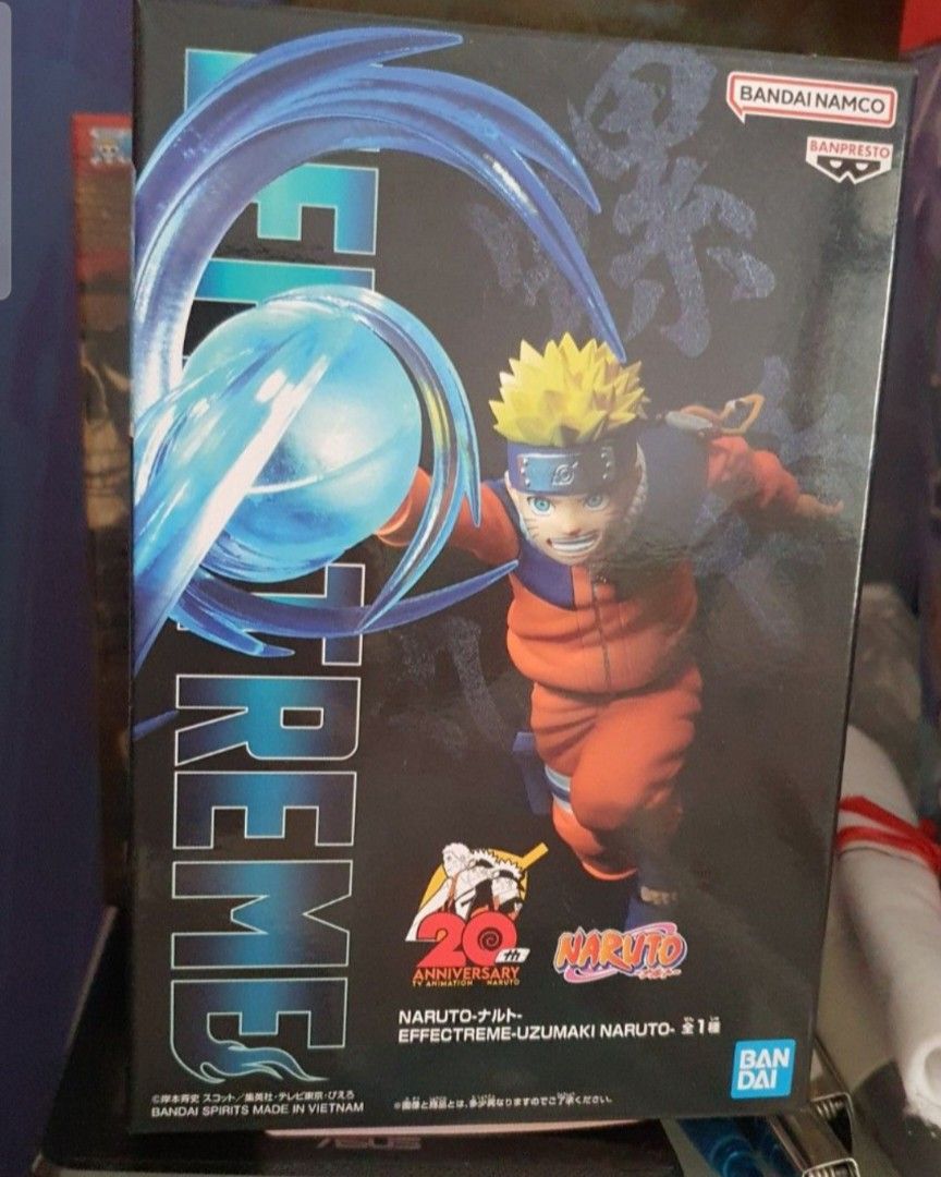 Authentic Effectreme Figure - 20th Anniversary Naruto Uzumaki, Hobbies ...