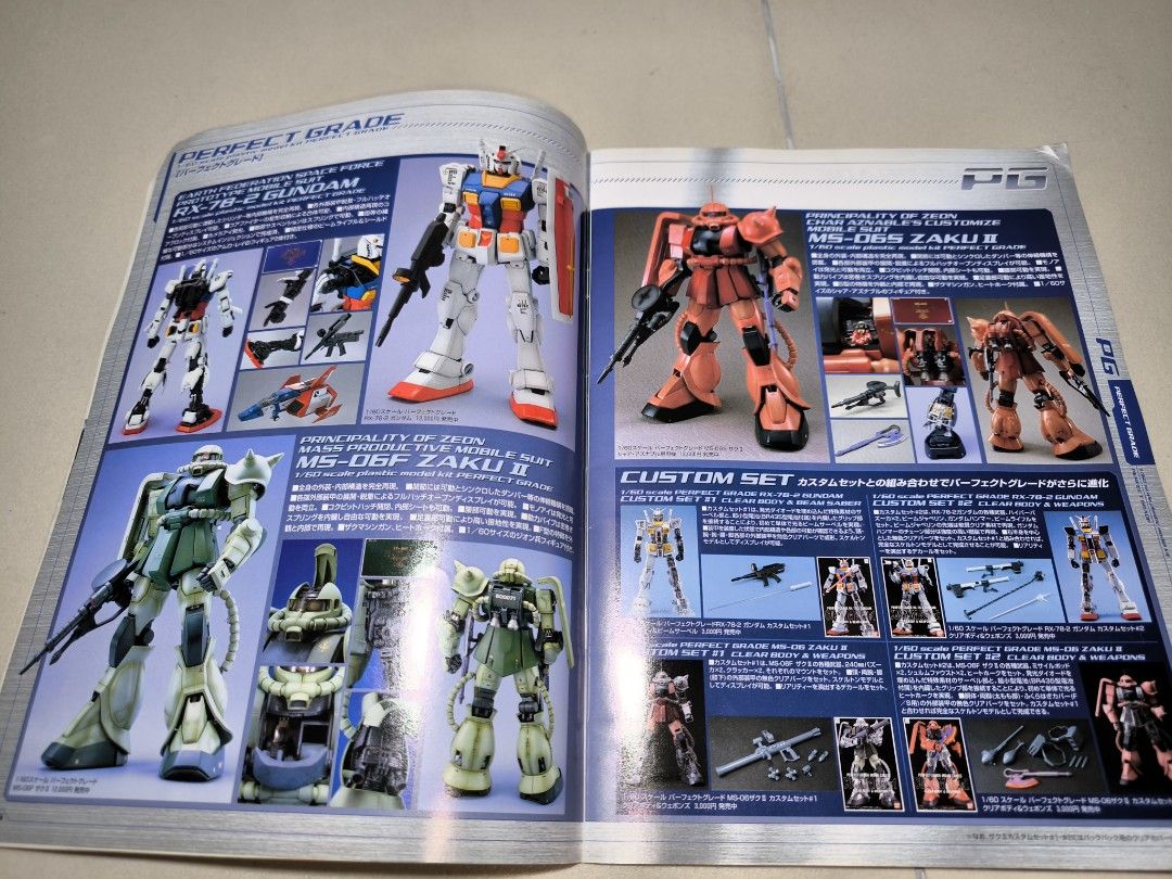 Bandai Plastic Model Kits Catalogue 2000, Hobbies & Toys, Books ...
