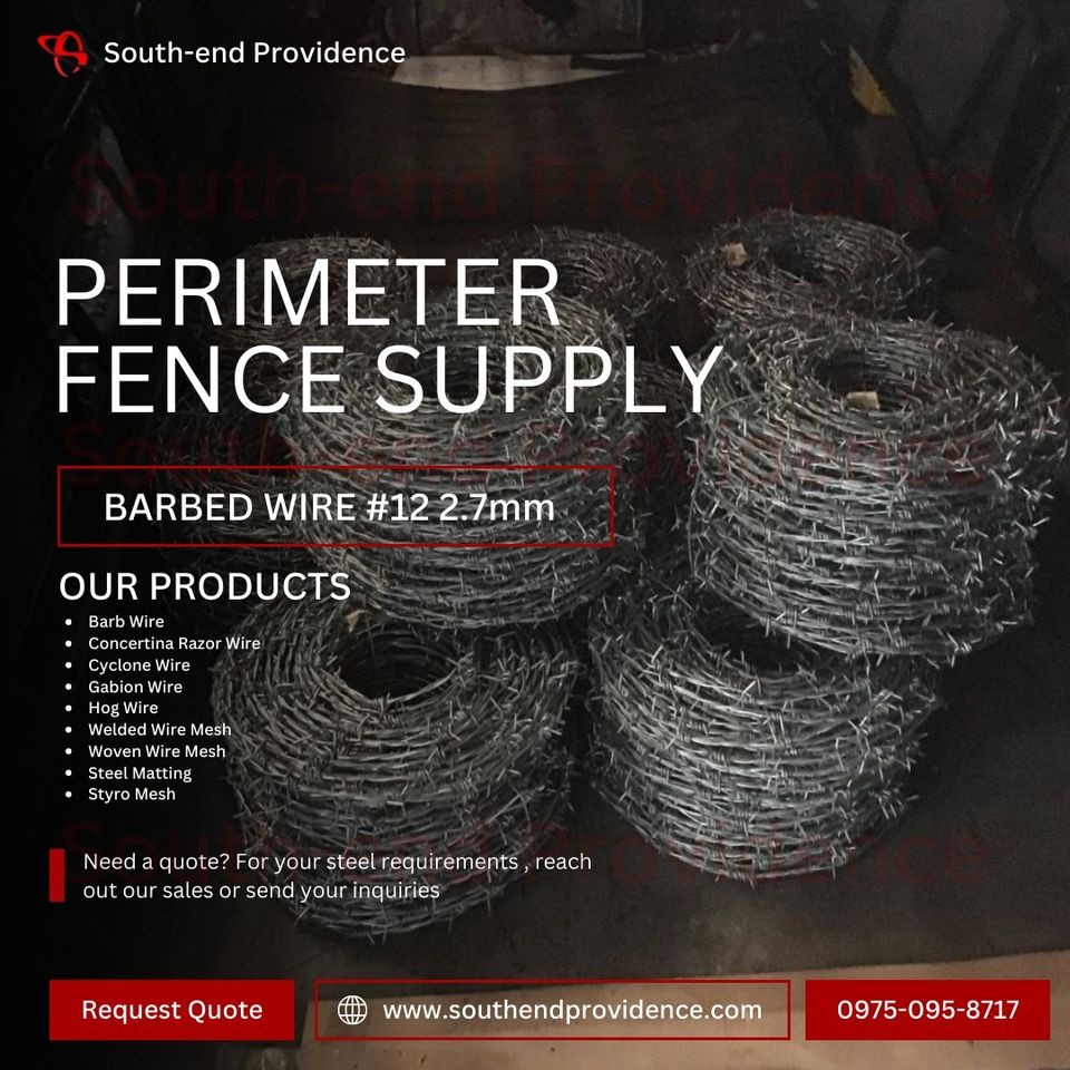 Barbed Wire #12 2.7mm, Commercial & Industrial, Construction & Building ...
